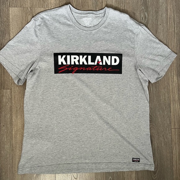 Kirkland Signature | Shirts | Mens Kirkland Signature Logo Tshirt Nwot ...
